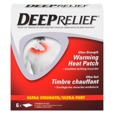 Deep Relief Ultra Strength Warming Heat Patch