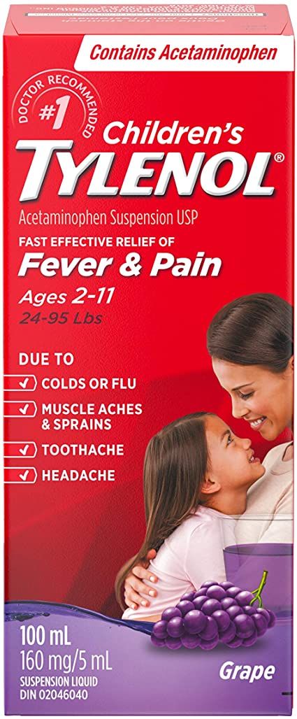 Tylenol Children's Liquid Grape